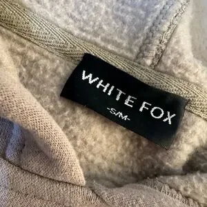 White Fox Boutique | Other | White Fox Boutique Beigetan Fleece Hoodie ...